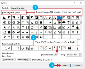 How to write/type circle symbols/emojis on keyboard- Alt + 9 | Keyboard ...