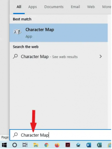 How to write/type right arrow symbol on keyboard – Alt + 26 | Justfreetools