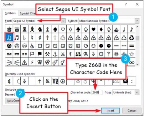 How to write/type eighth note emojis/symbols on keyboard- Alt + 12 ...