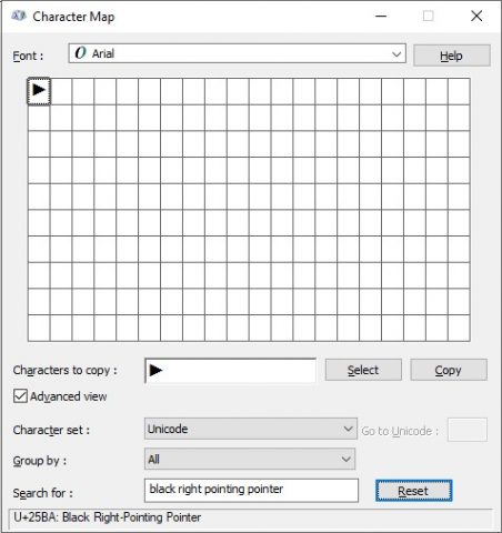 ⌨ How to write/type black right-pointing triangle on keyboard- Alt + 16 ...