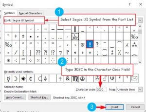 How to write/type double exclamation mark symbols/emojis on keyboard ...