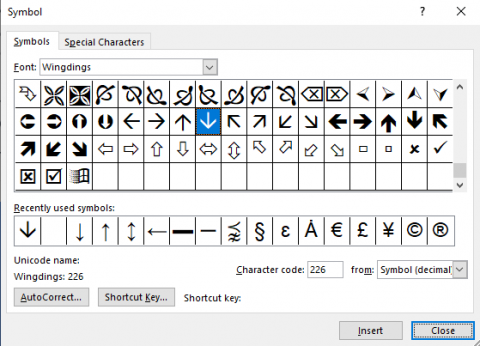 ⌨ How to make a downward arrow symbol on keyboard- Alt+25 | Keyboard ...